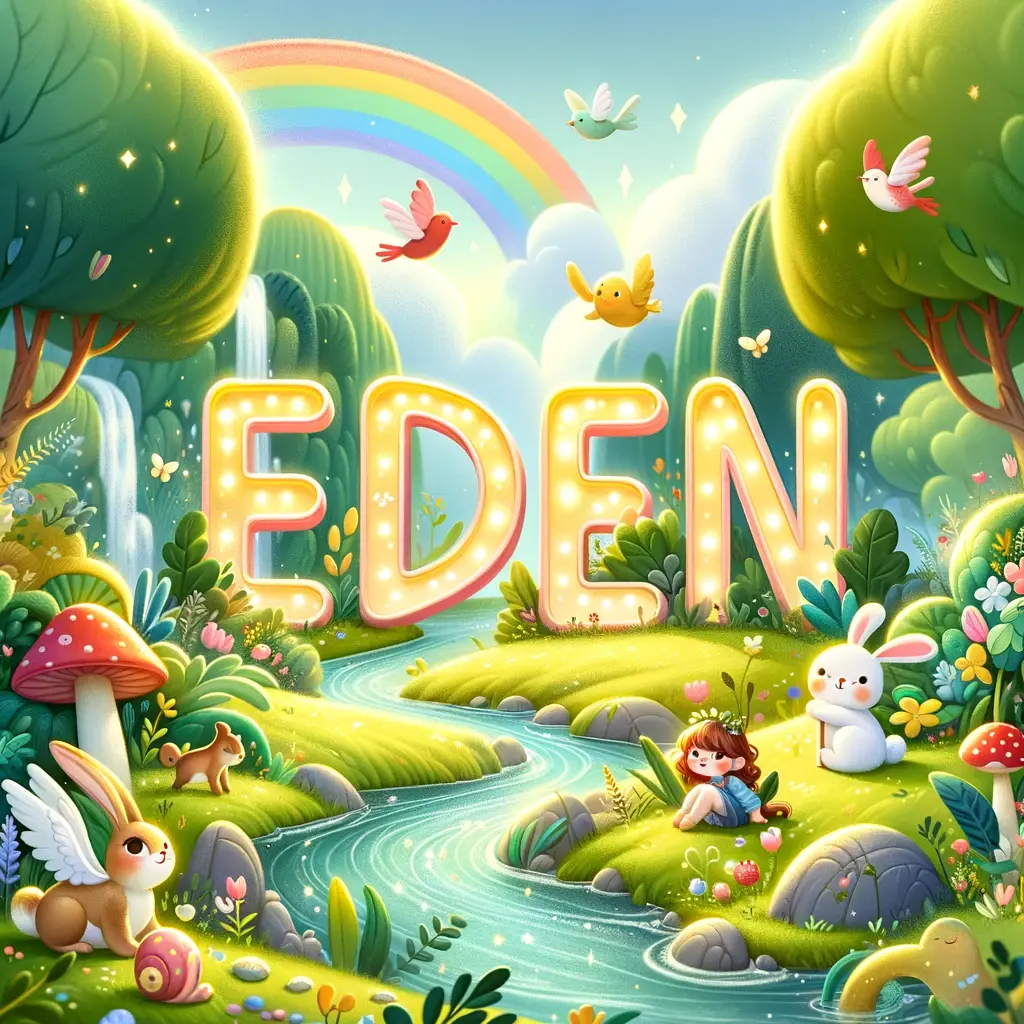 Nombre Edén, origen y significado | Minenito