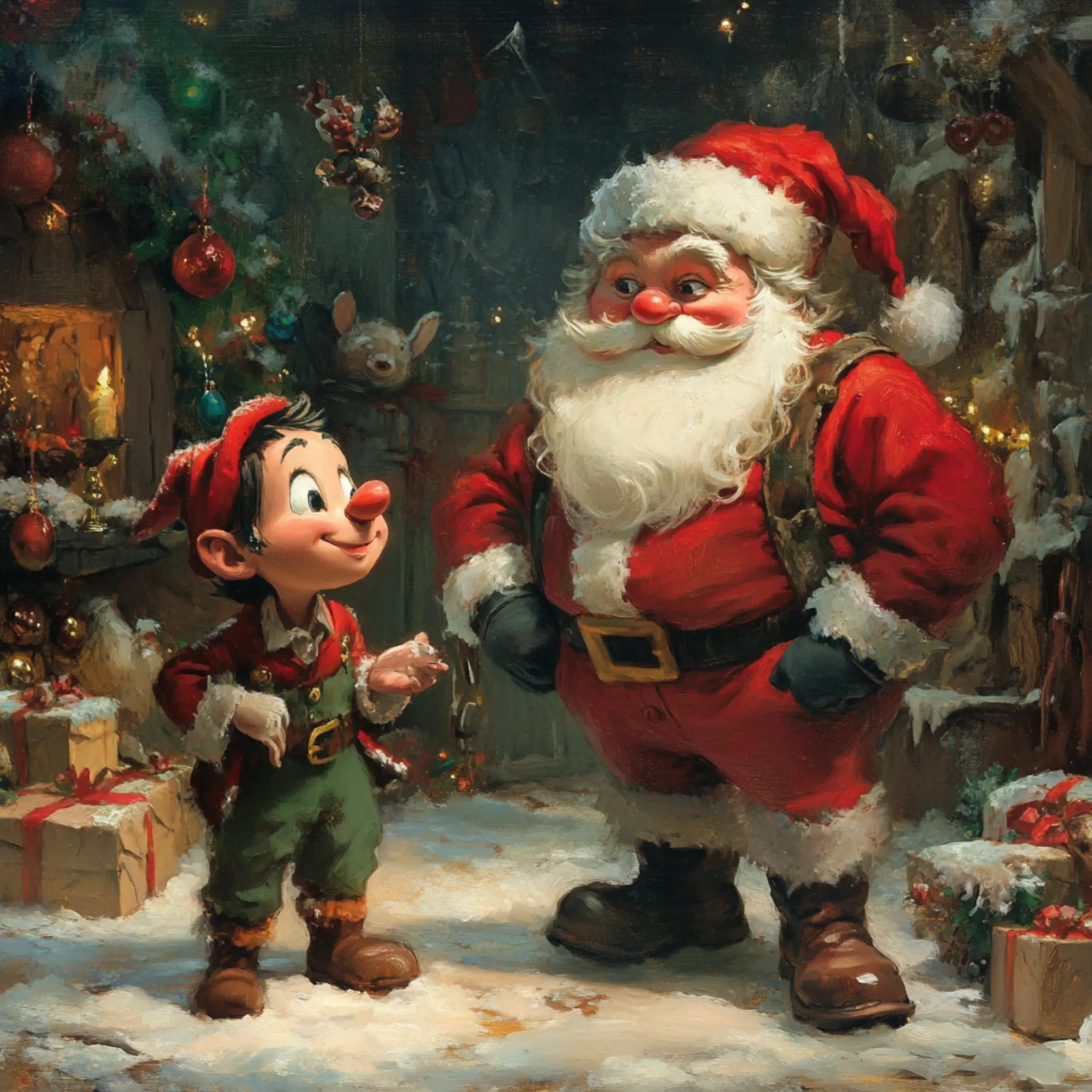Cuento El duende travieso y el espíritu de la Navidad ️ | Minenito