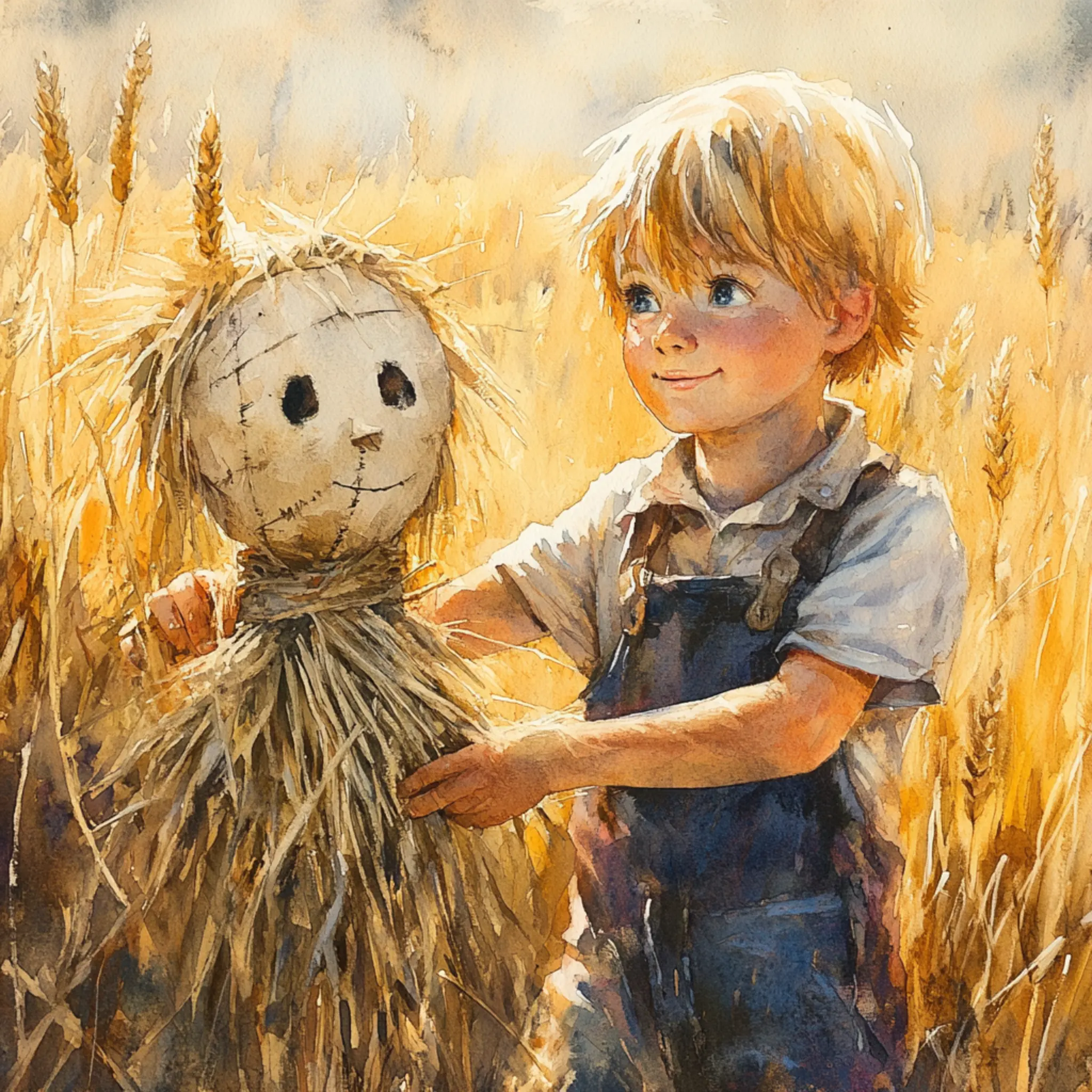 Cuento El Guardián de los Espantapájaros ️ | Minenito