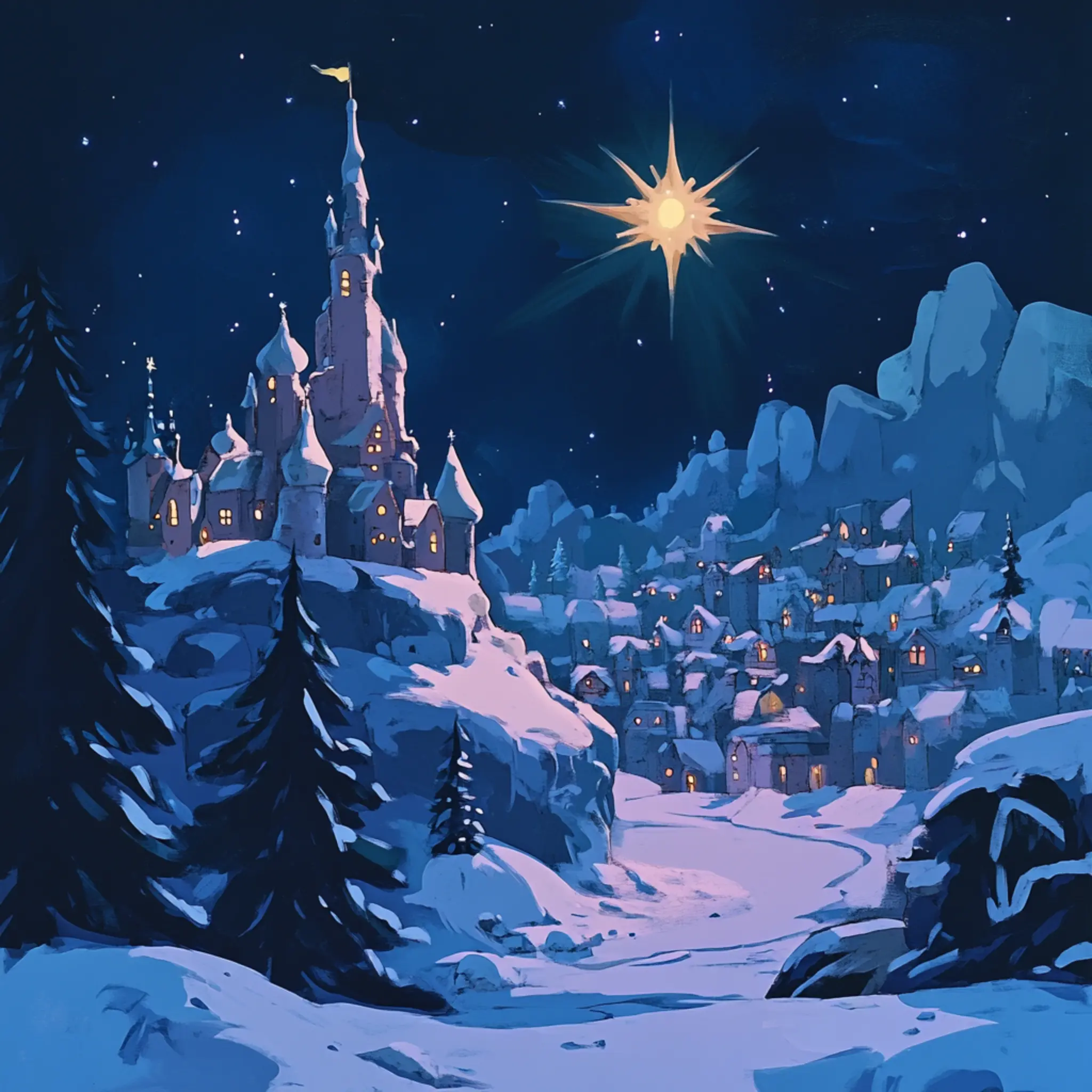 Cuento La estrella perdida de Navidad ️ | Minenito