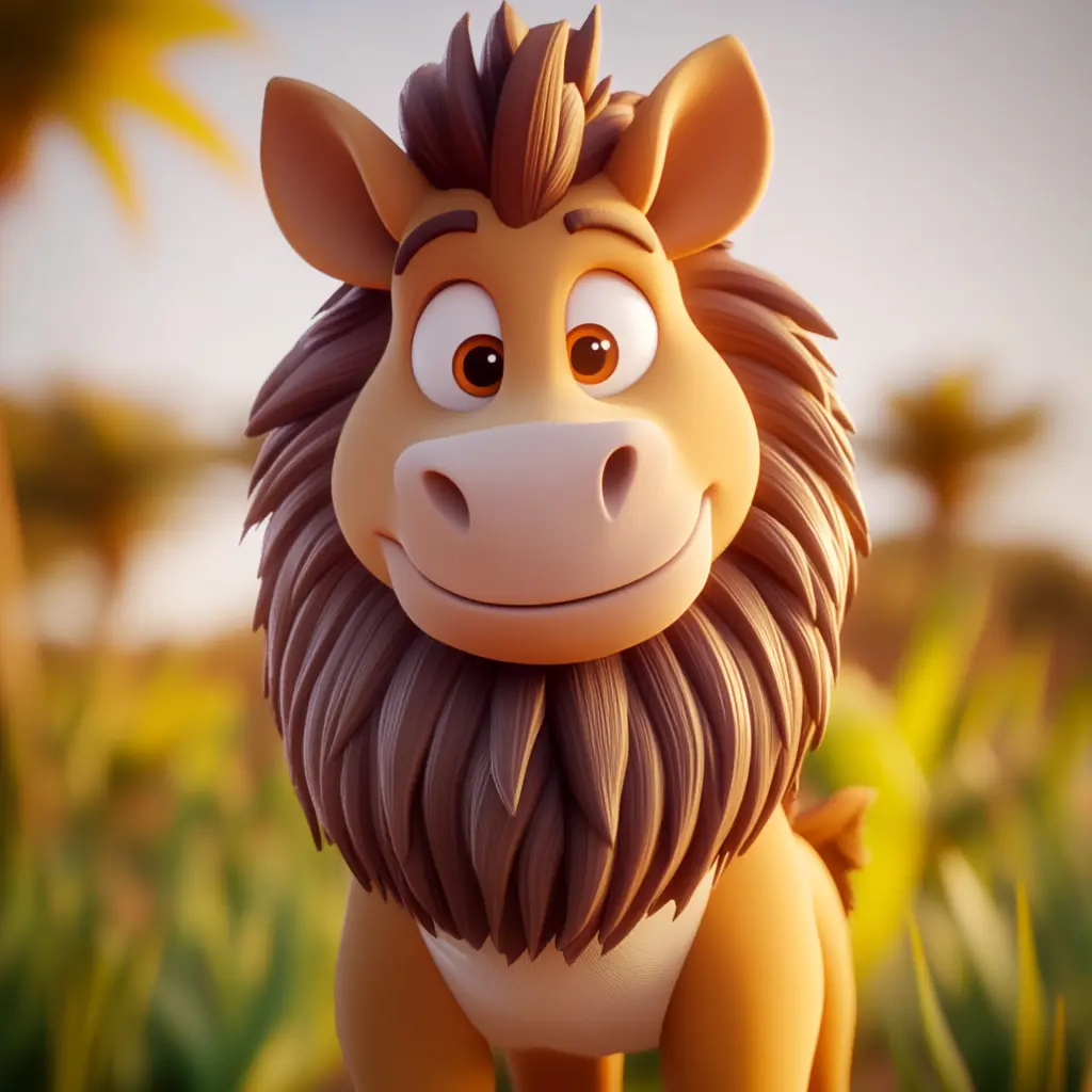 Fábula El burro con piel de león ️ | Minenito