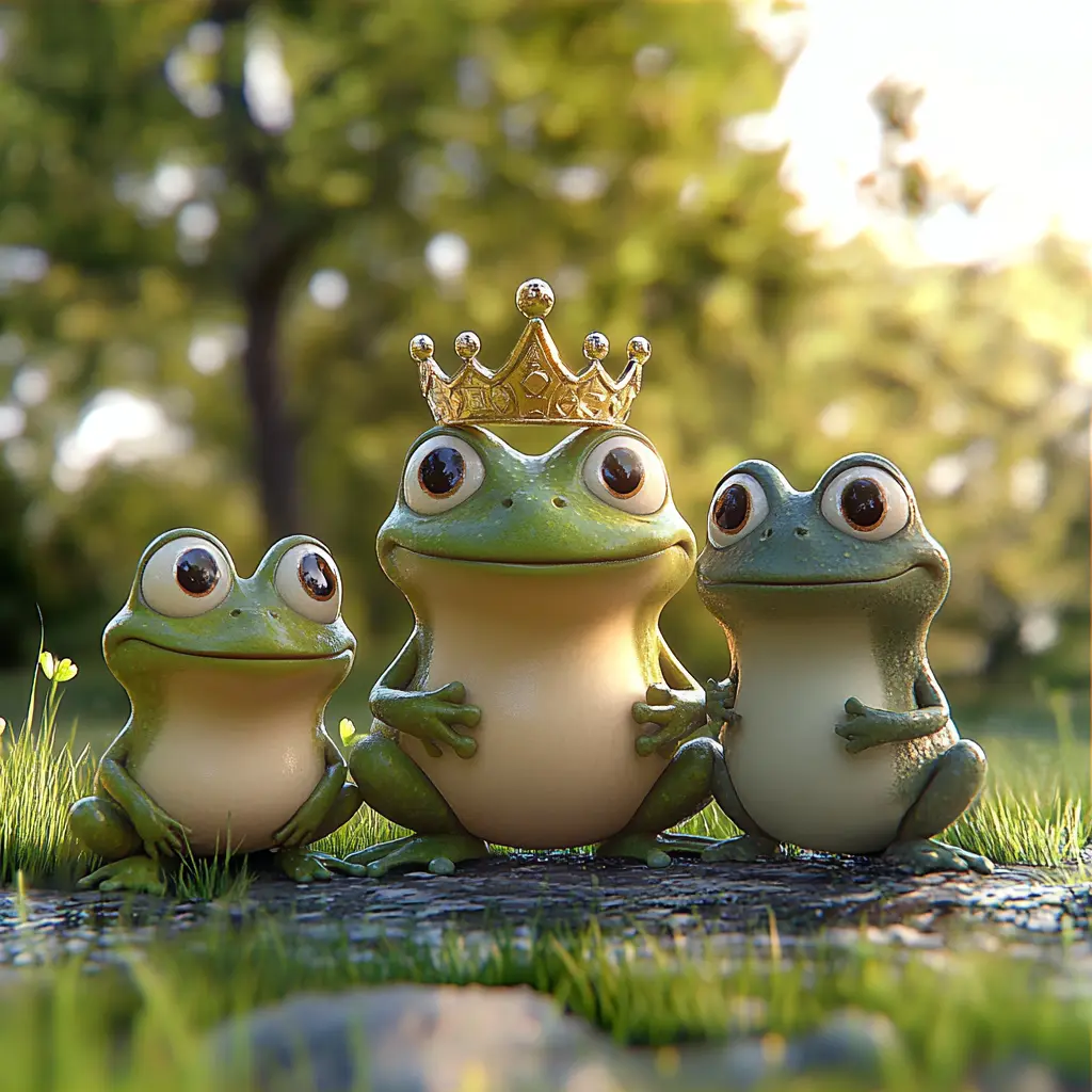 Fábula Las ranas pidiendo rey ️ | Minenito