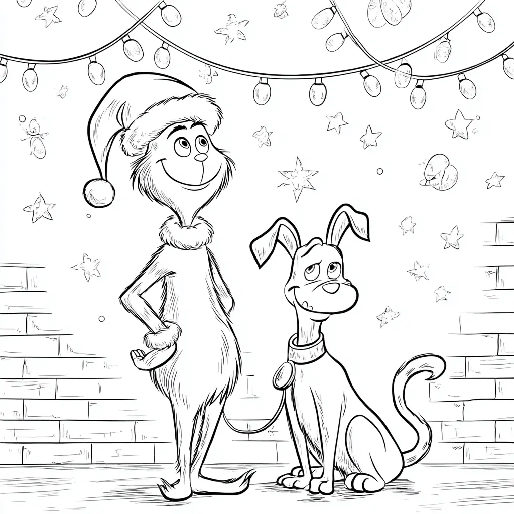 Dibujos de El Grinch para colorear ️ | Minenito