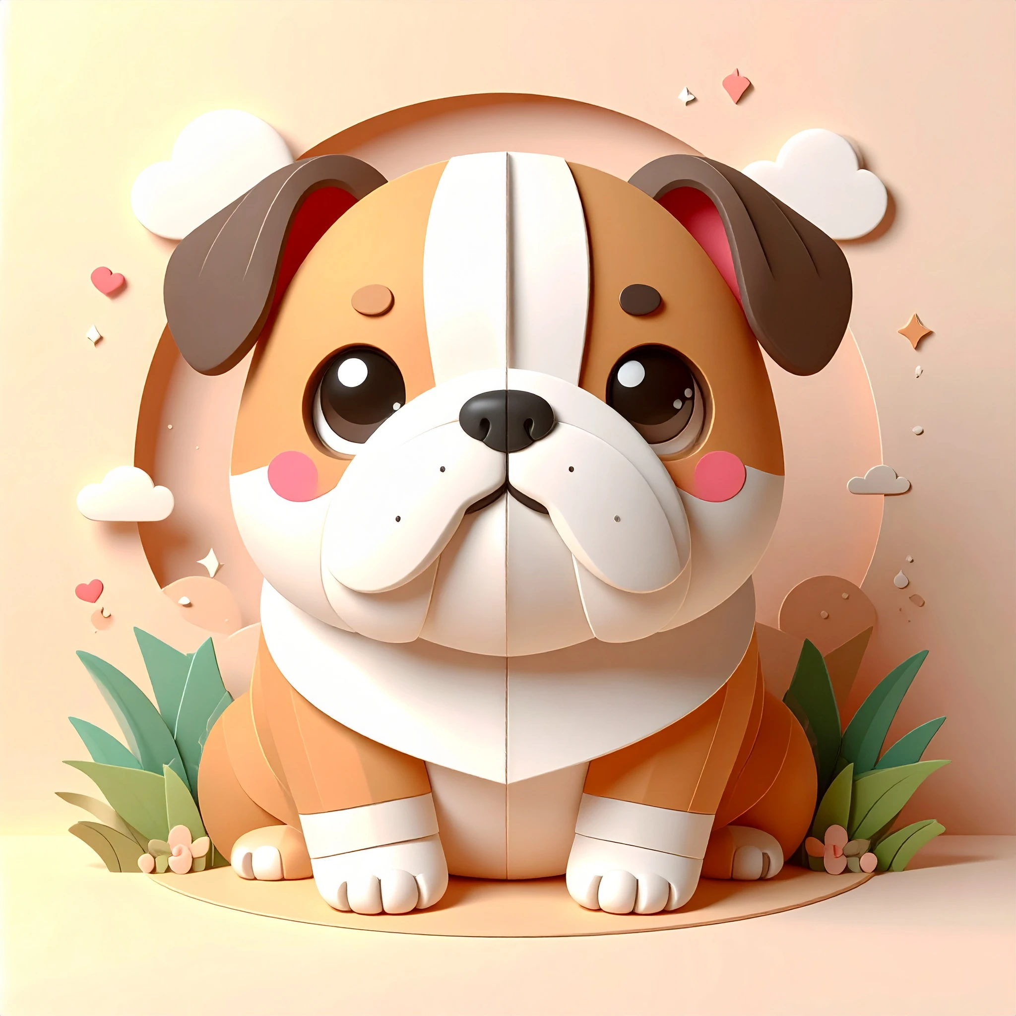 Dibujos de bulldog inglés para colorear ️ | Minenito