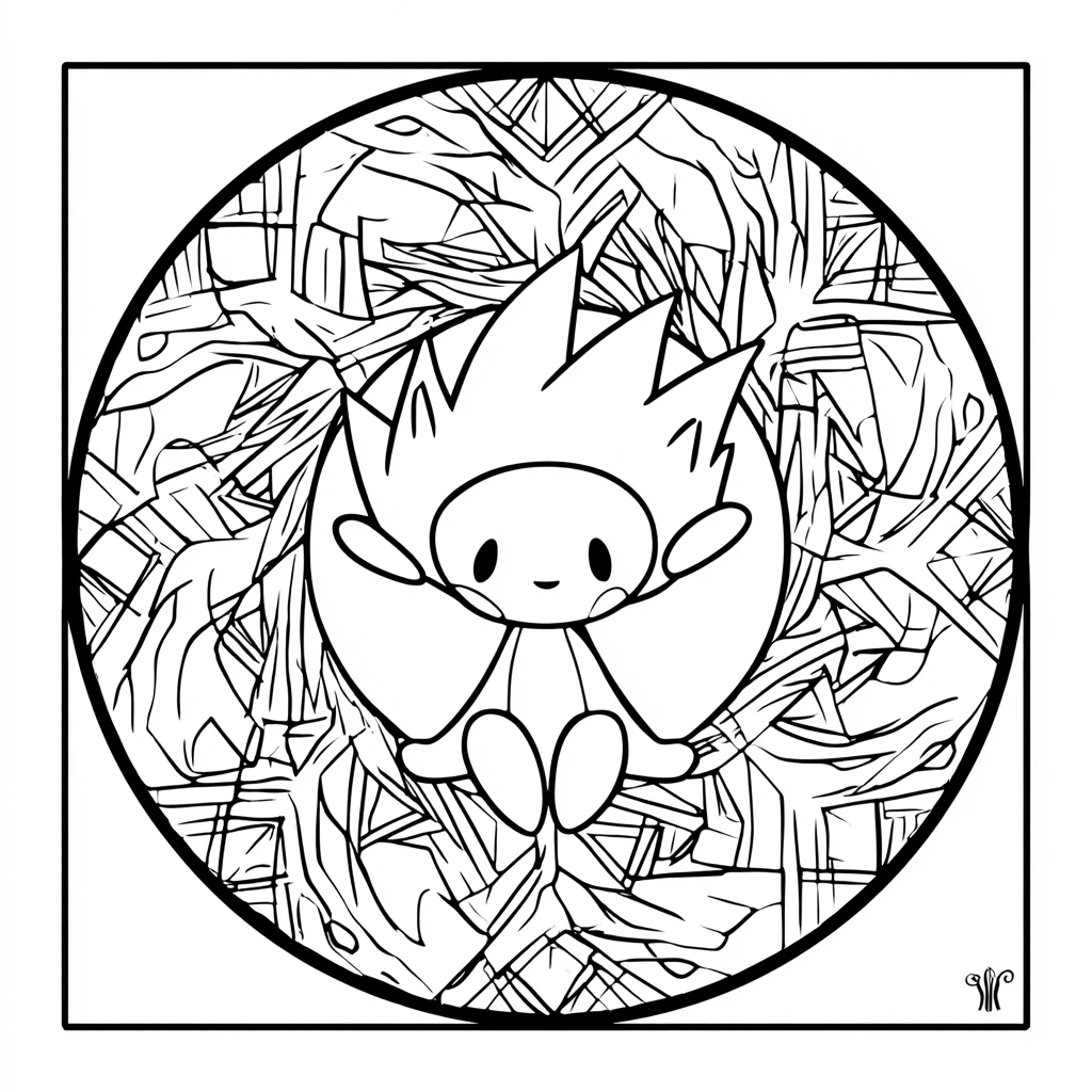 Mandalas de elfas para colorear e imprimir ️ | Minenito