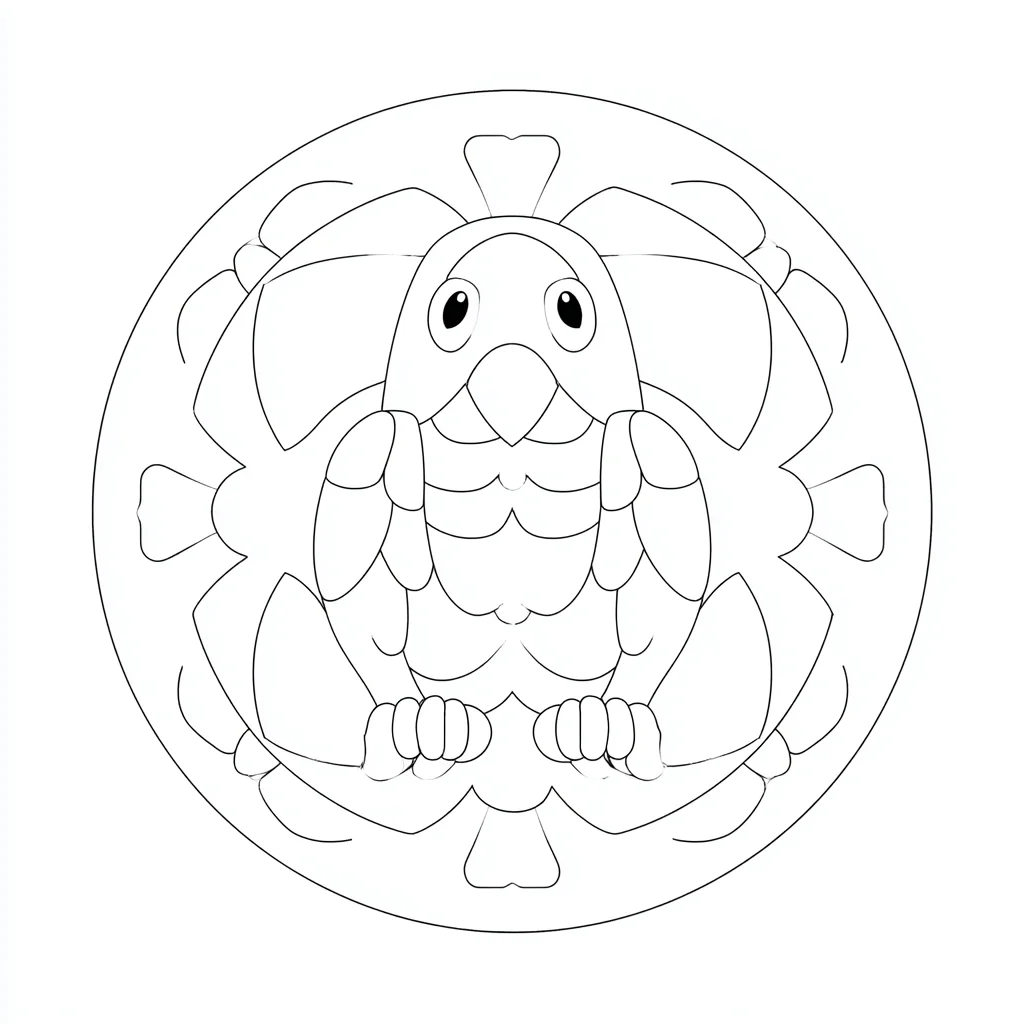 Mandalas de animales para colorear e imprimir ️ | Minenito